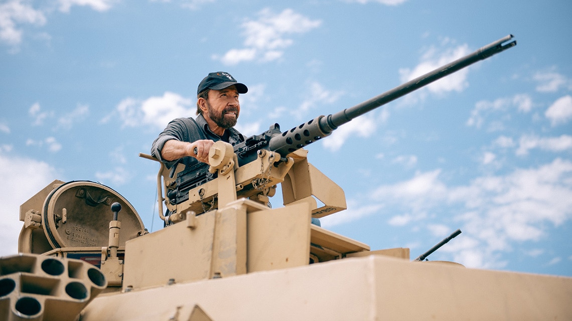 Chuck Norris’ Badass Military Vehicles | Sky.com